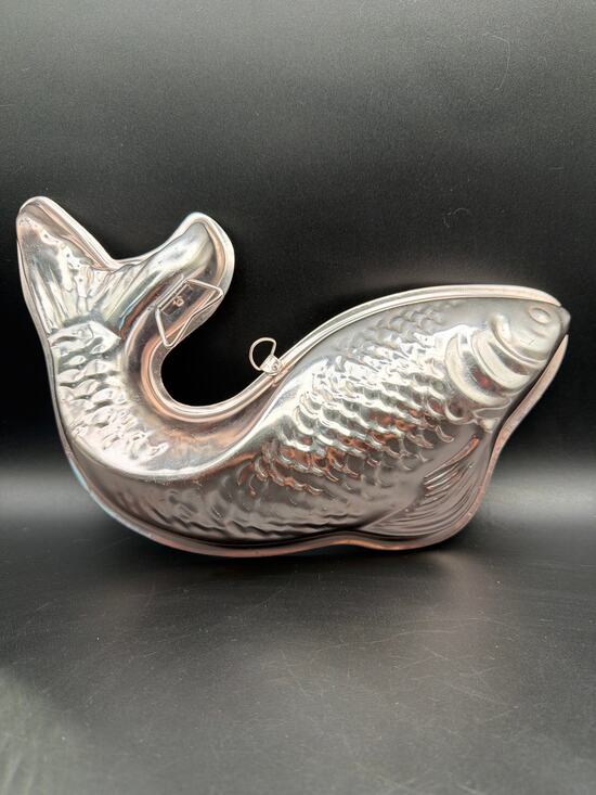 A.H.C. | Kitchen | Vintage Benecin Hong Kong Fish Shaped Copper Tone ...